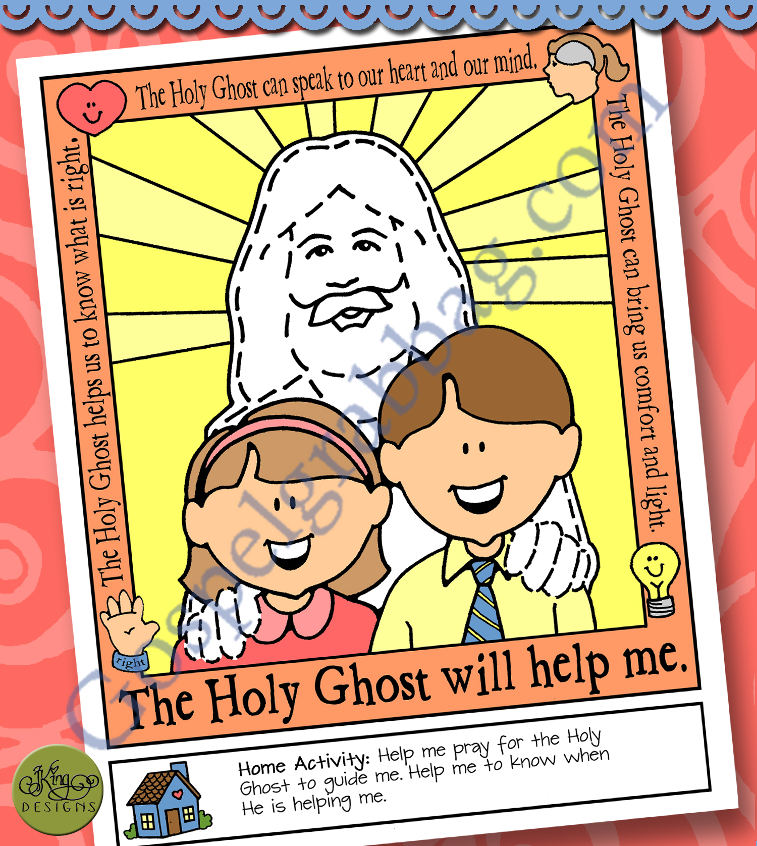 Primary Lesson Helps, Nursery Lesson 6 and Sunbeam Lesson 7 - The Holy ... Primary Lesson Helps, Nursery Lesson 6 and Sunbeam Lesson 7 - The Holy ...