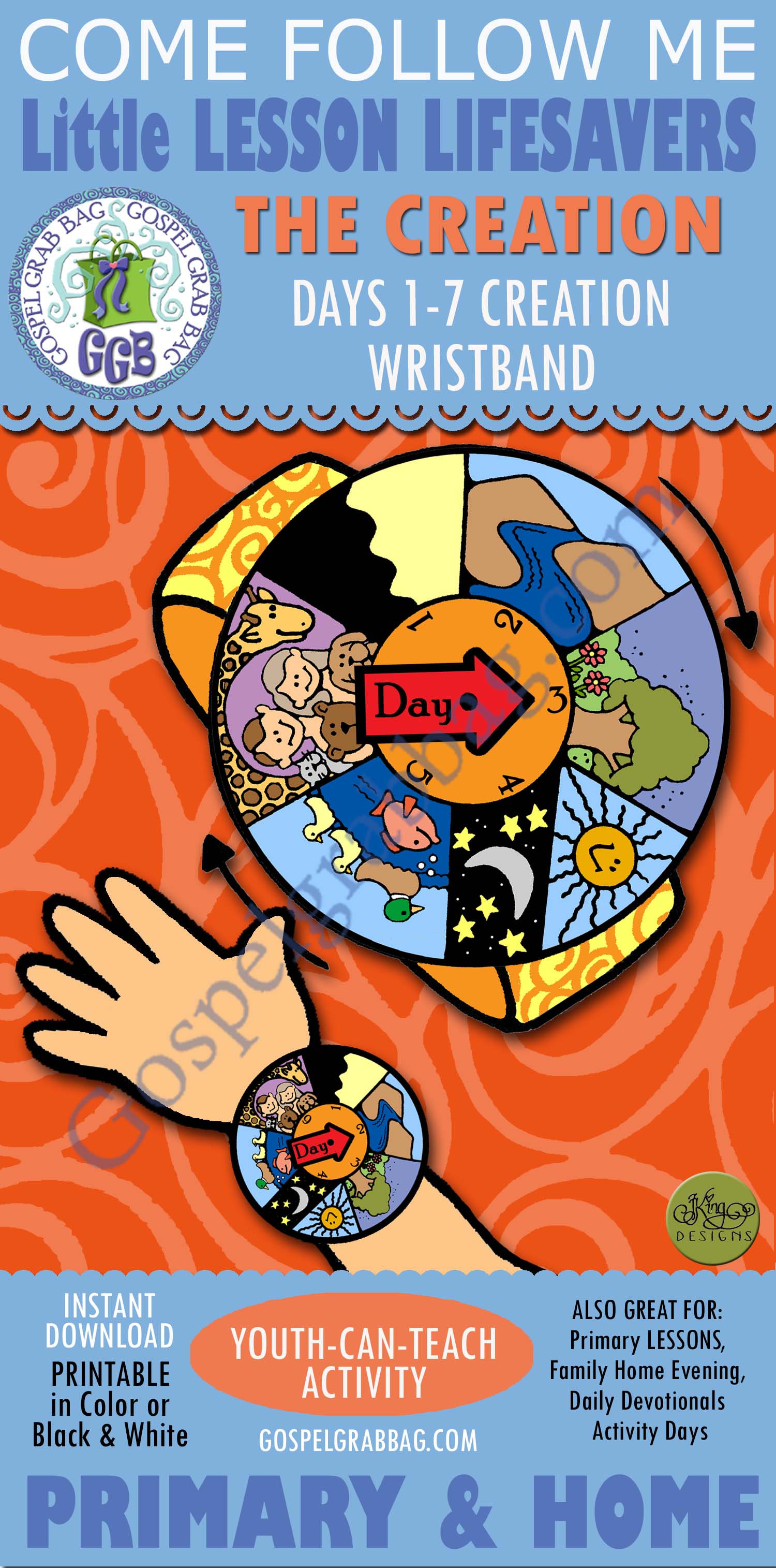 Creation - Jesus Christ Created the World for Me, Primary Lesson Helps ...