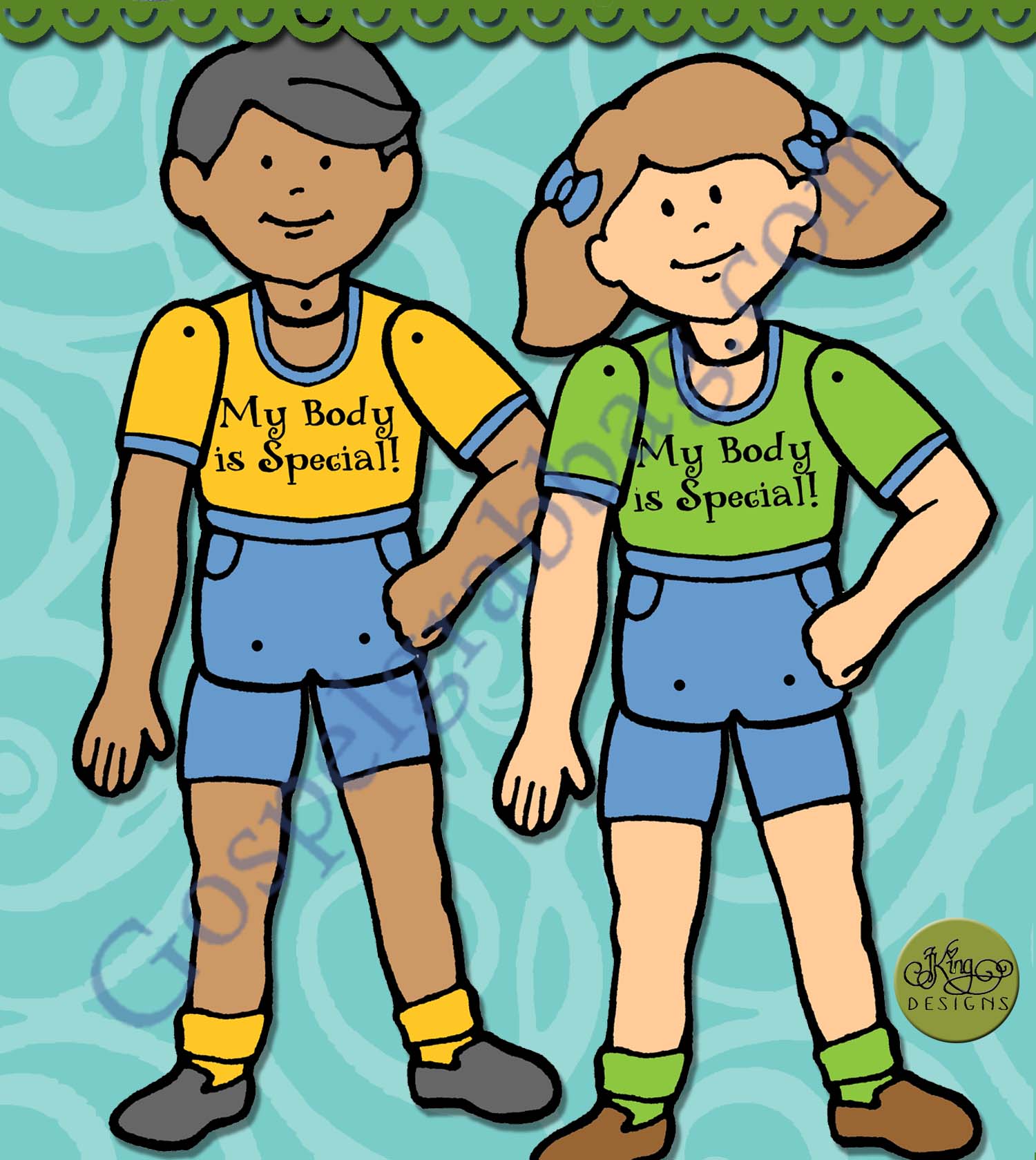 BODY Activity "My Body is Special" (hinges doll): I Will Take Care of ...