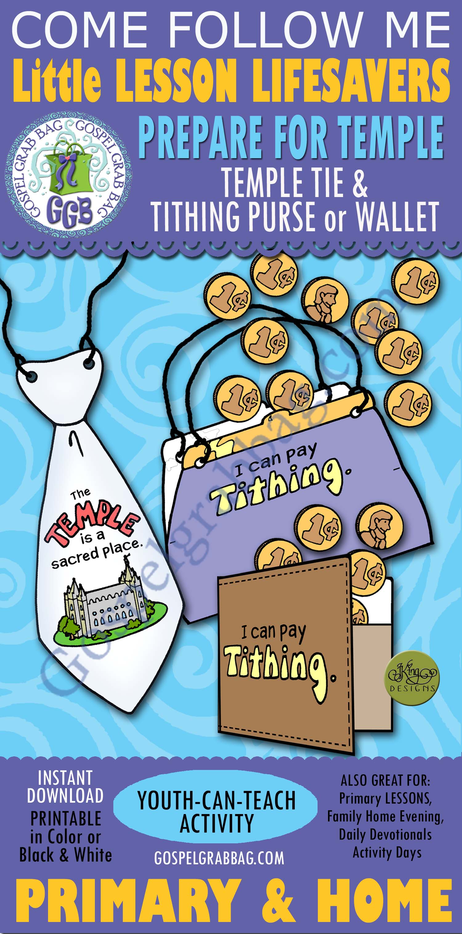 Temple Tithing Activity Preparing For The Temple Temple Tie And