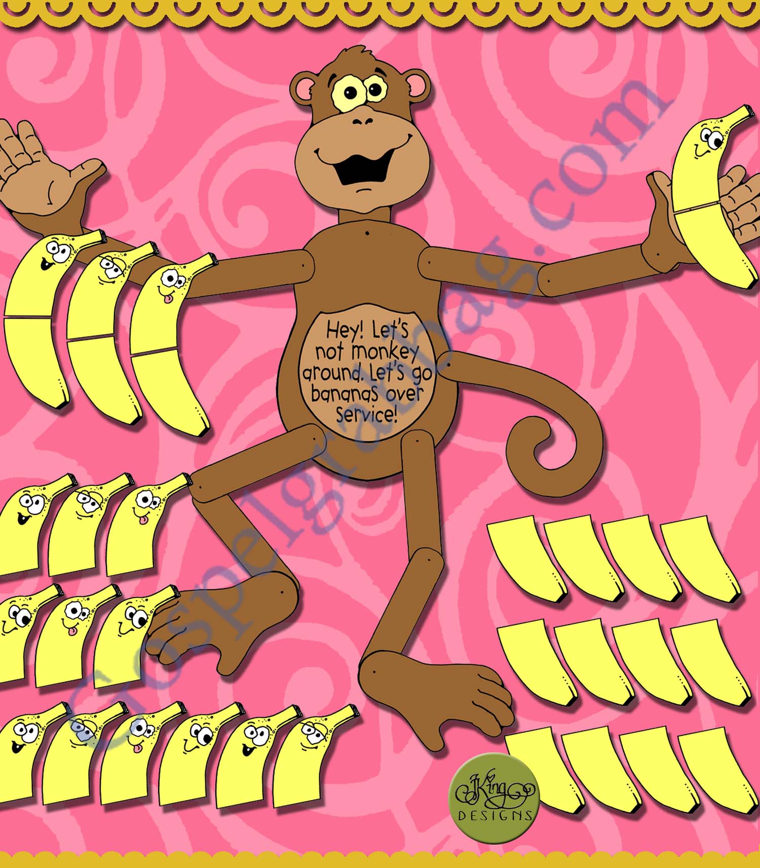 Service: LDS Lesson Activity: Go Bananas! Over Service - Come, Follow ...