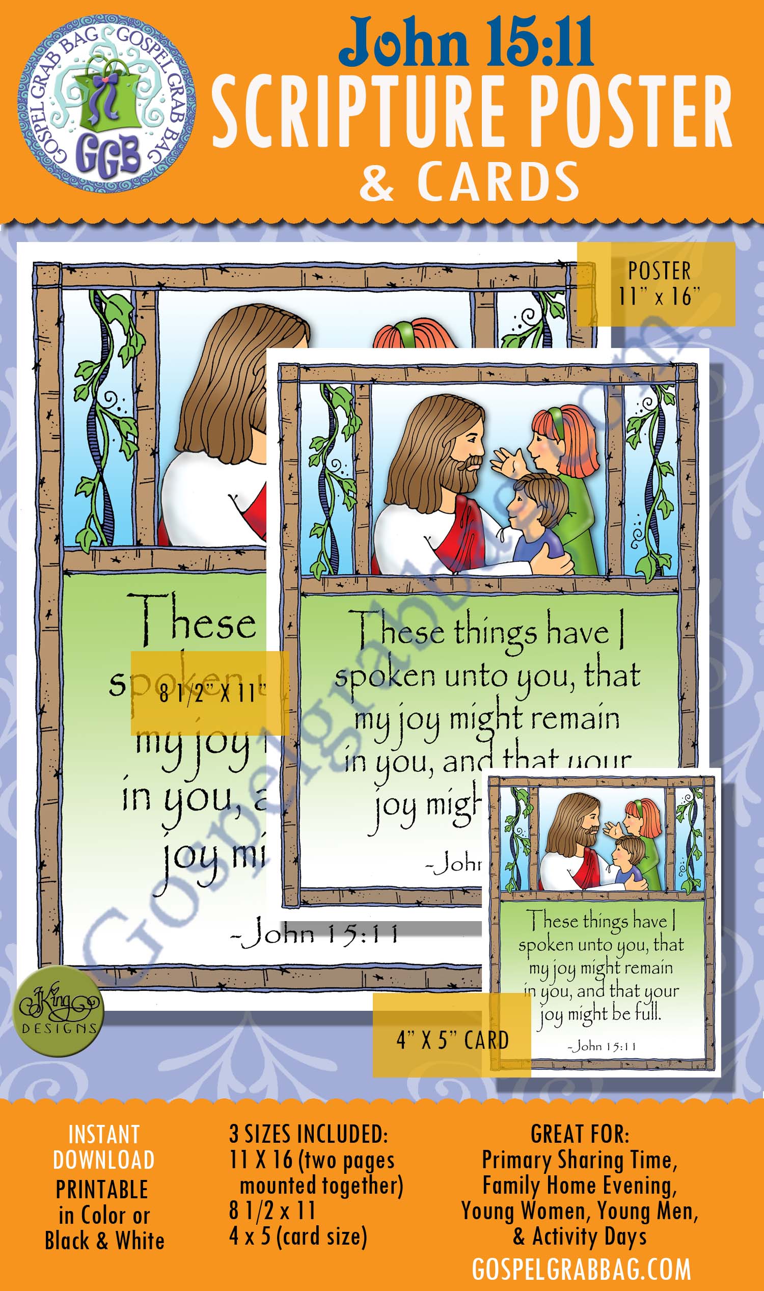 Commandments - Happiness - Teachings of Jesus: Scripture Poster - John ...