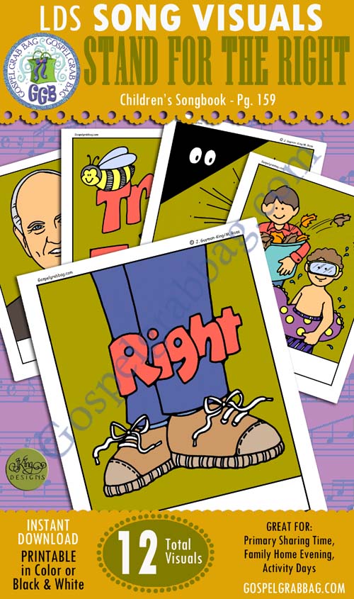 CHOICES - CHOOSE THE RIGHT: LDS Primary Singing Time – Song Visuals ...