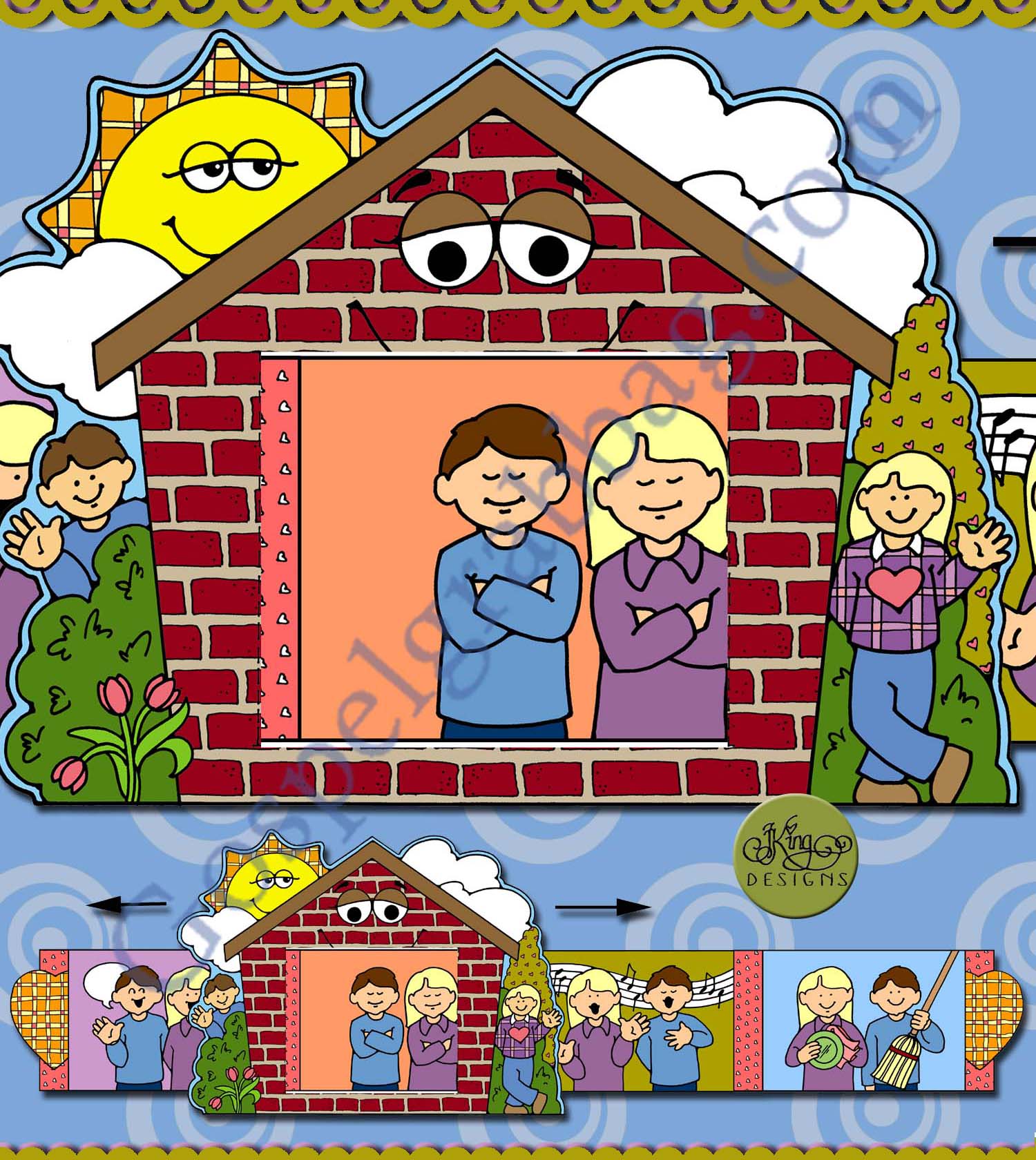 FAMILY - HONOR PARENTS: Accept Family Responsibility (Happy-Home ...