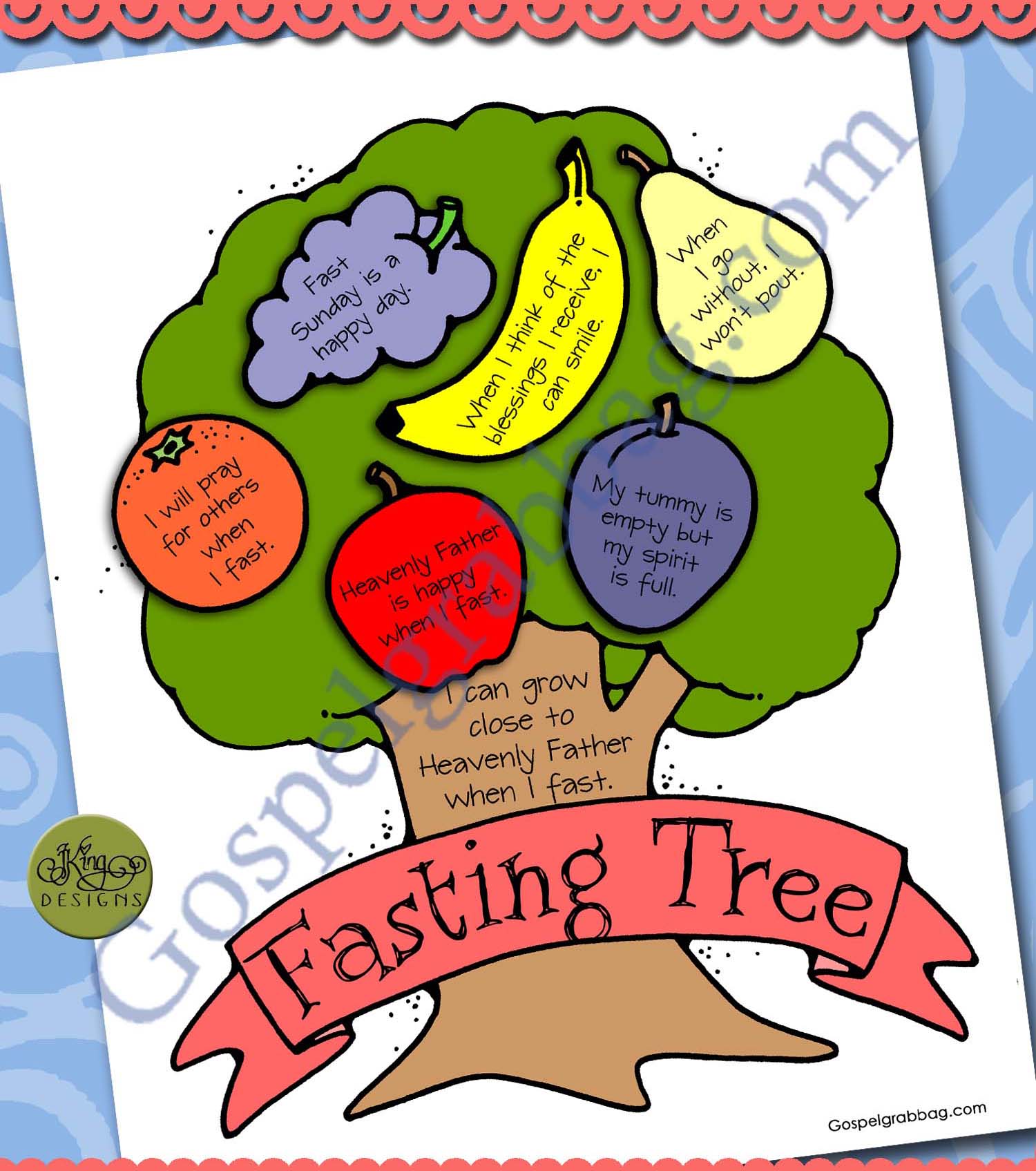 Fasting Brings Us Closer to Heavenly Father and Jesus Christ, Primary ...