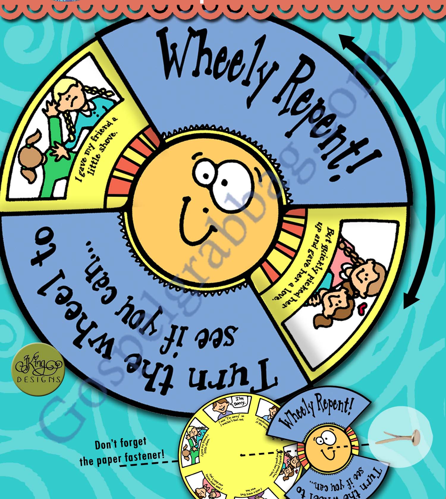 REPENTANCE Activity Wheely Repent! (Repentance Wheel) COME FOLLOW ME ...
