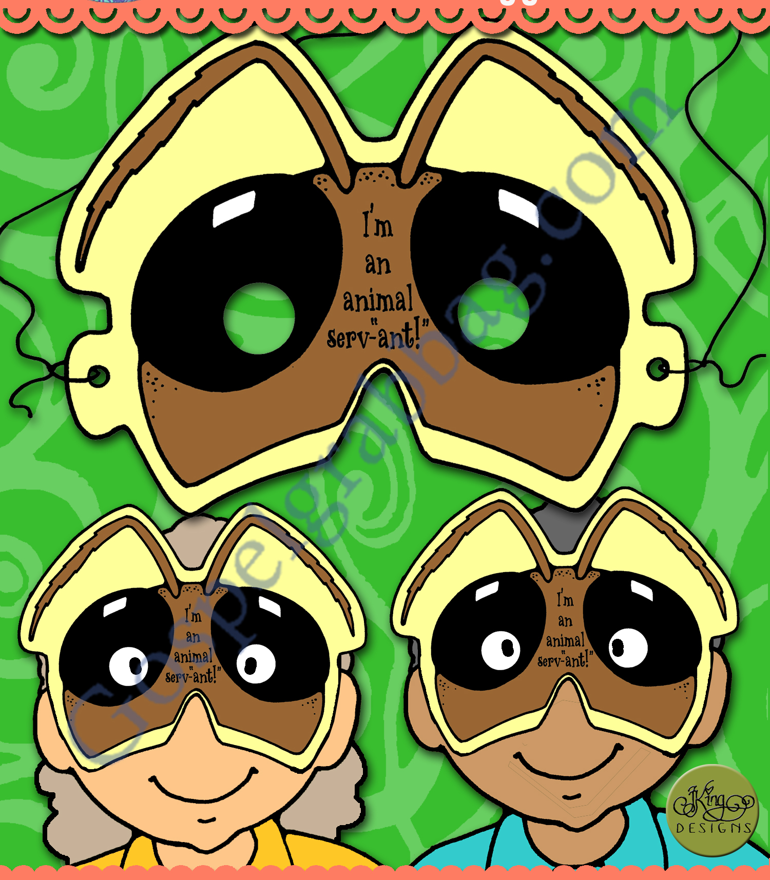 Kindness - I Can Show Love for Animals (Serv"ant" Goggles), Come Follow ...