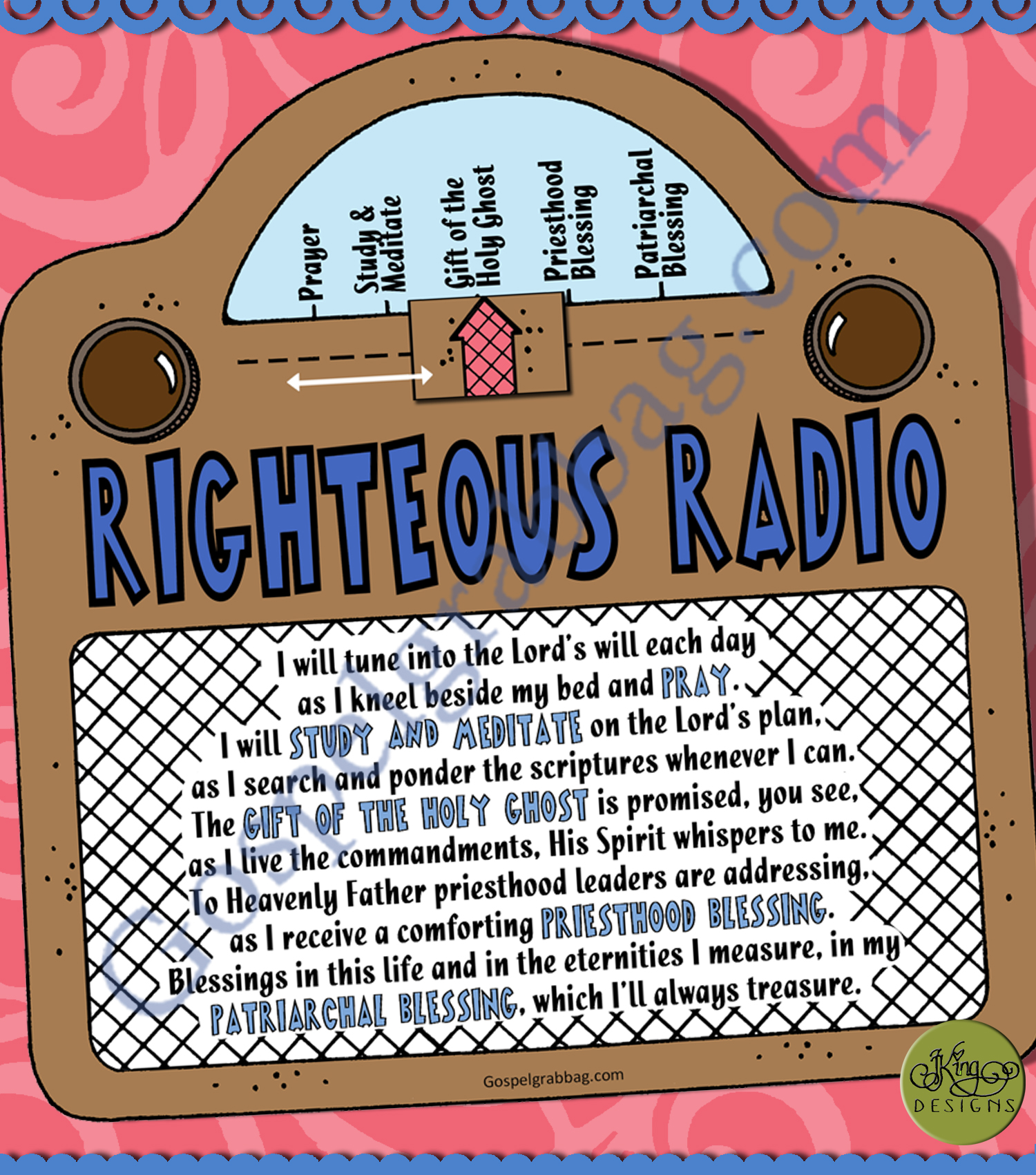 Choices, Follow Prophet: LESSON LIFESAVER Activity: Righteous Radio 5 ...