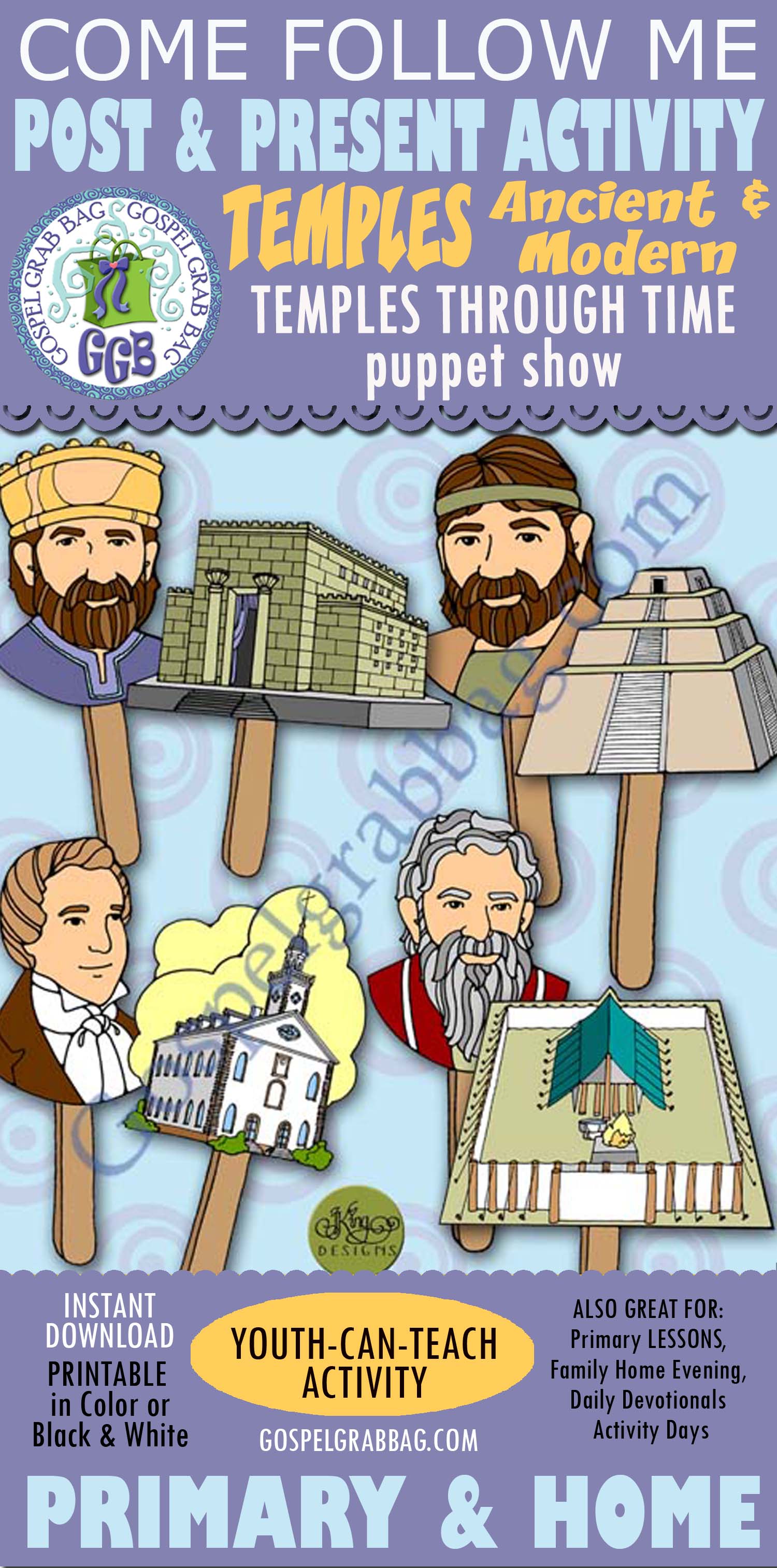 Temples - Restoration: LDS Lesson Activity: Temples Are a Sign of the ...