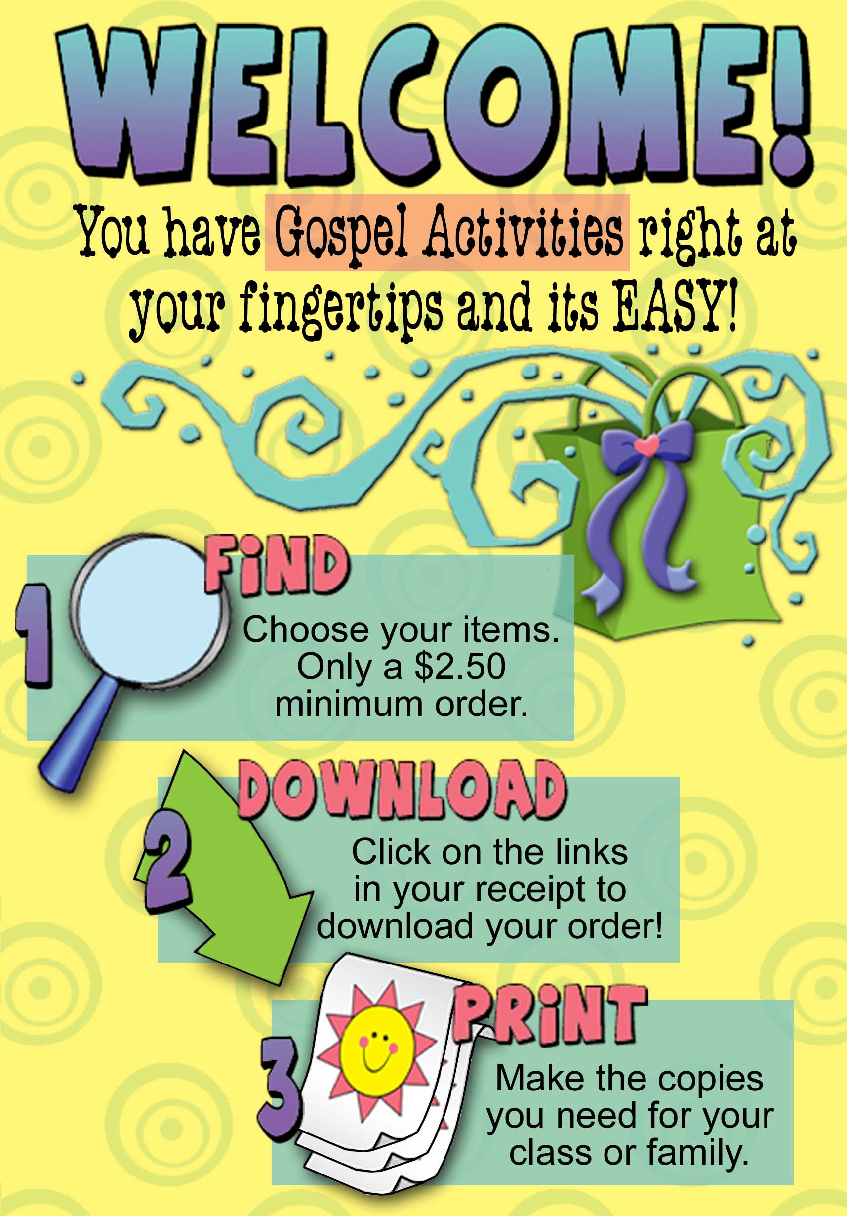 CUSTOMER SERVICE - Gospel Grab Bag