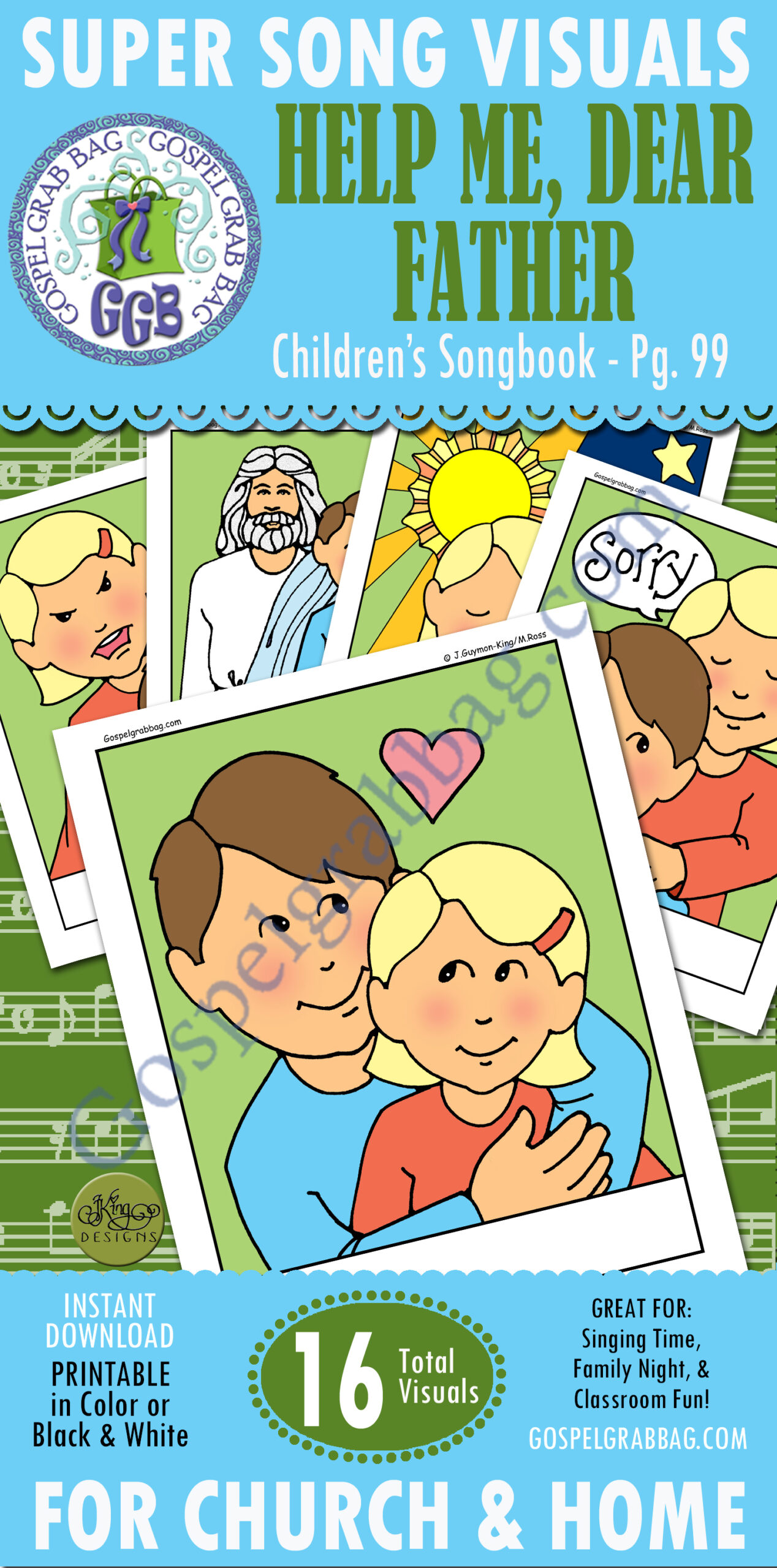 PRAYER: Primary Singing Time – Super Song Visuals, “Help Me, Dear ...