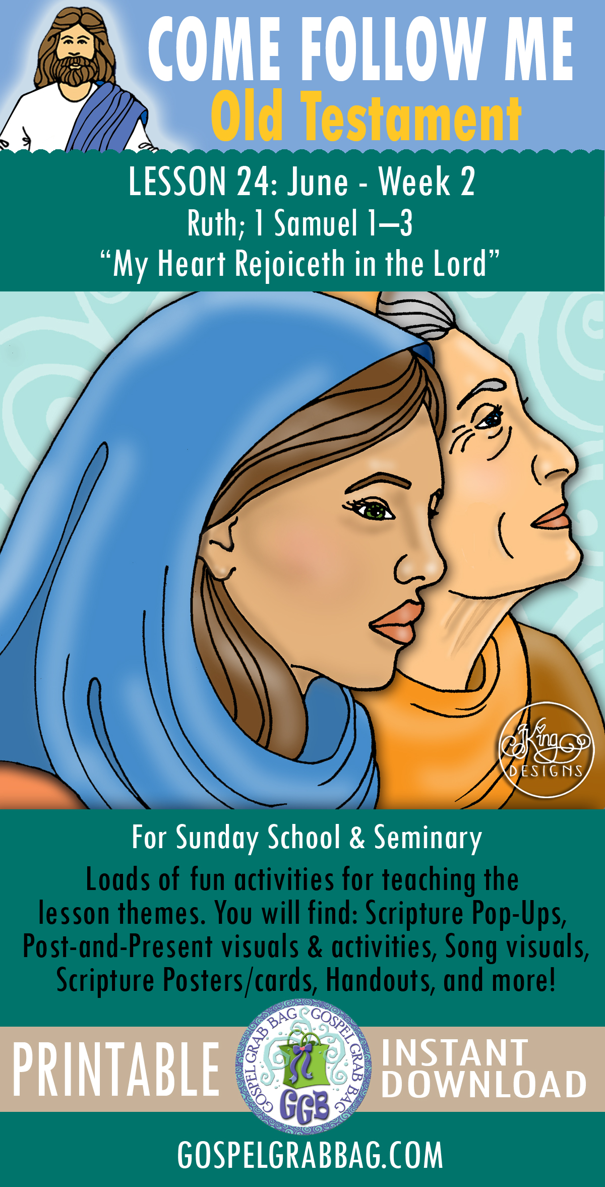 SUNDAY SCHOOL & SEMINARY Interactive Activities – JUNE (week 2) Come ...