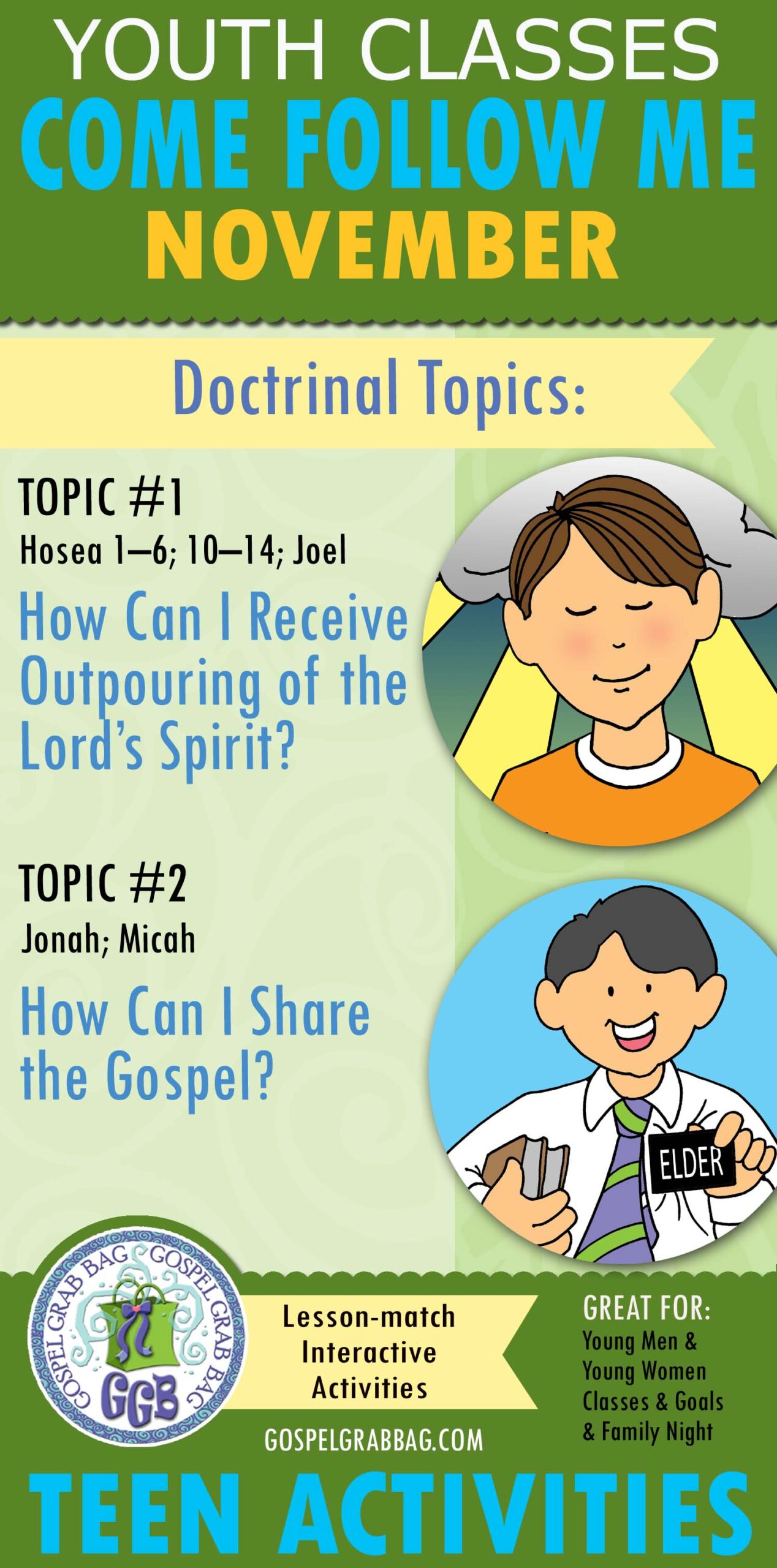 November 13, 2022 YOUTH DOCTRINAL CLASS “How Can I Receive an ...