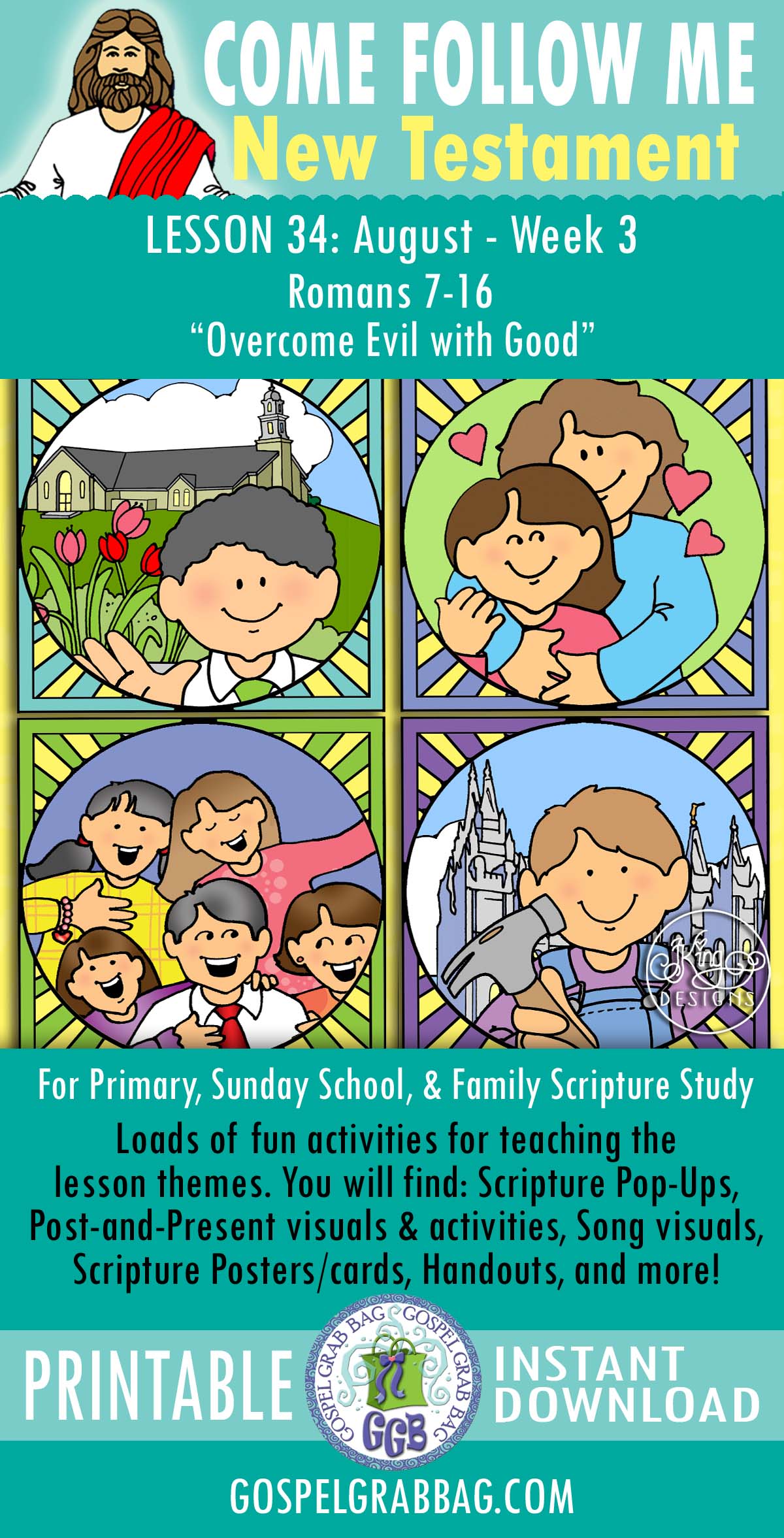 YOUTH CAN TEACH youth lessons and activities on topics: Blessings, Love ...