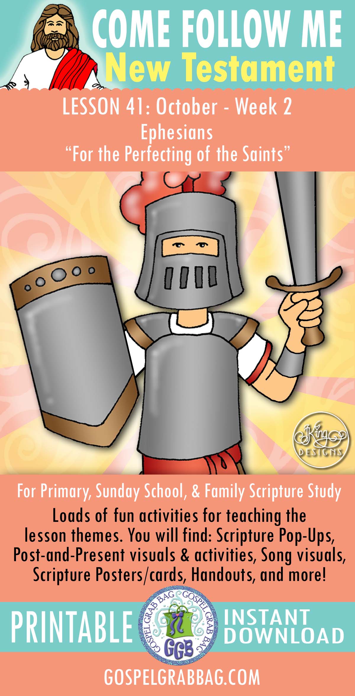 PRIMARY & Home Come Follow Me Activities – OCTOBER (week 2) New ...