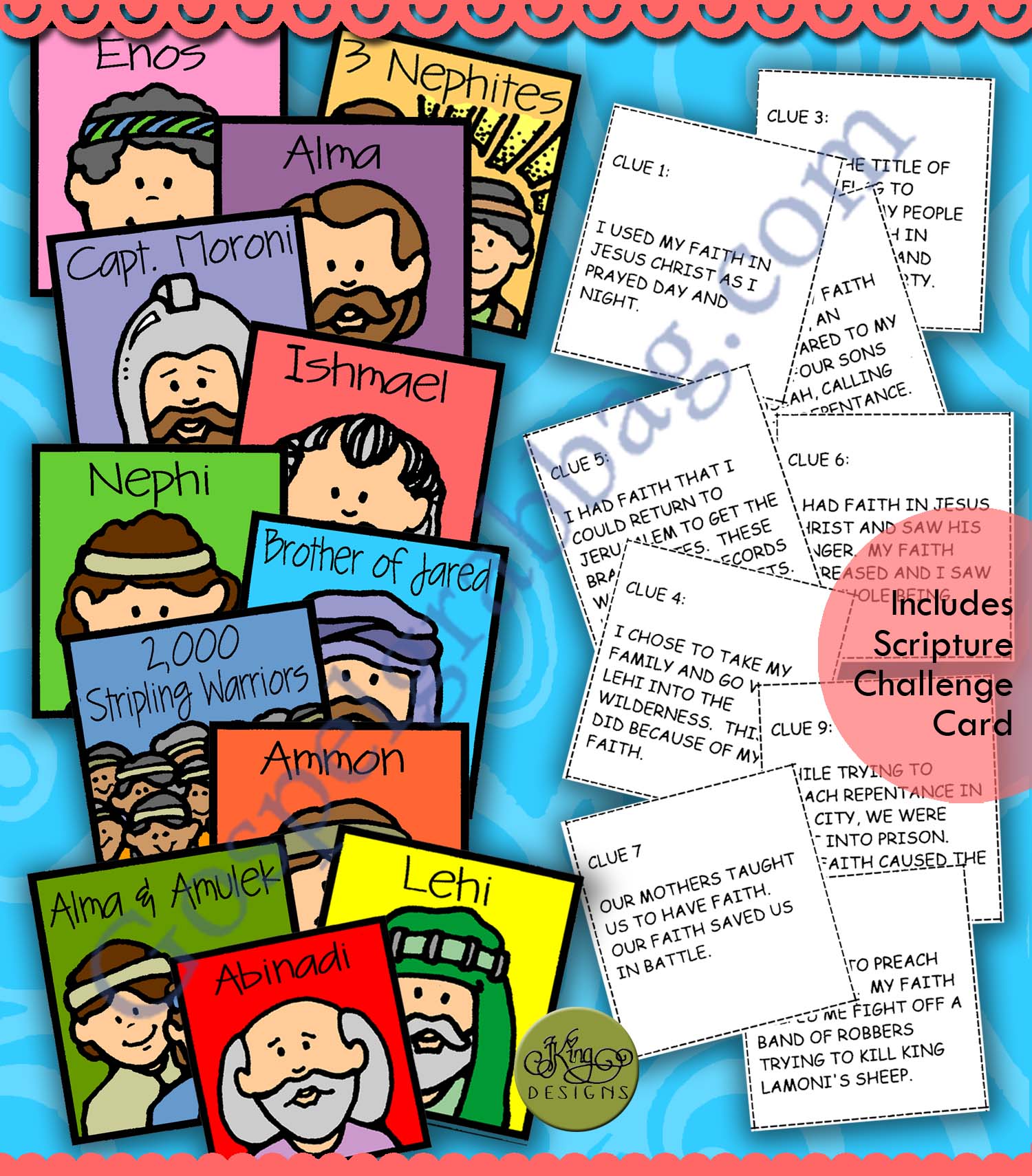 FAITH: Faith in Jesus Christ - Book of Mormon Activity: Faithful Saints ...