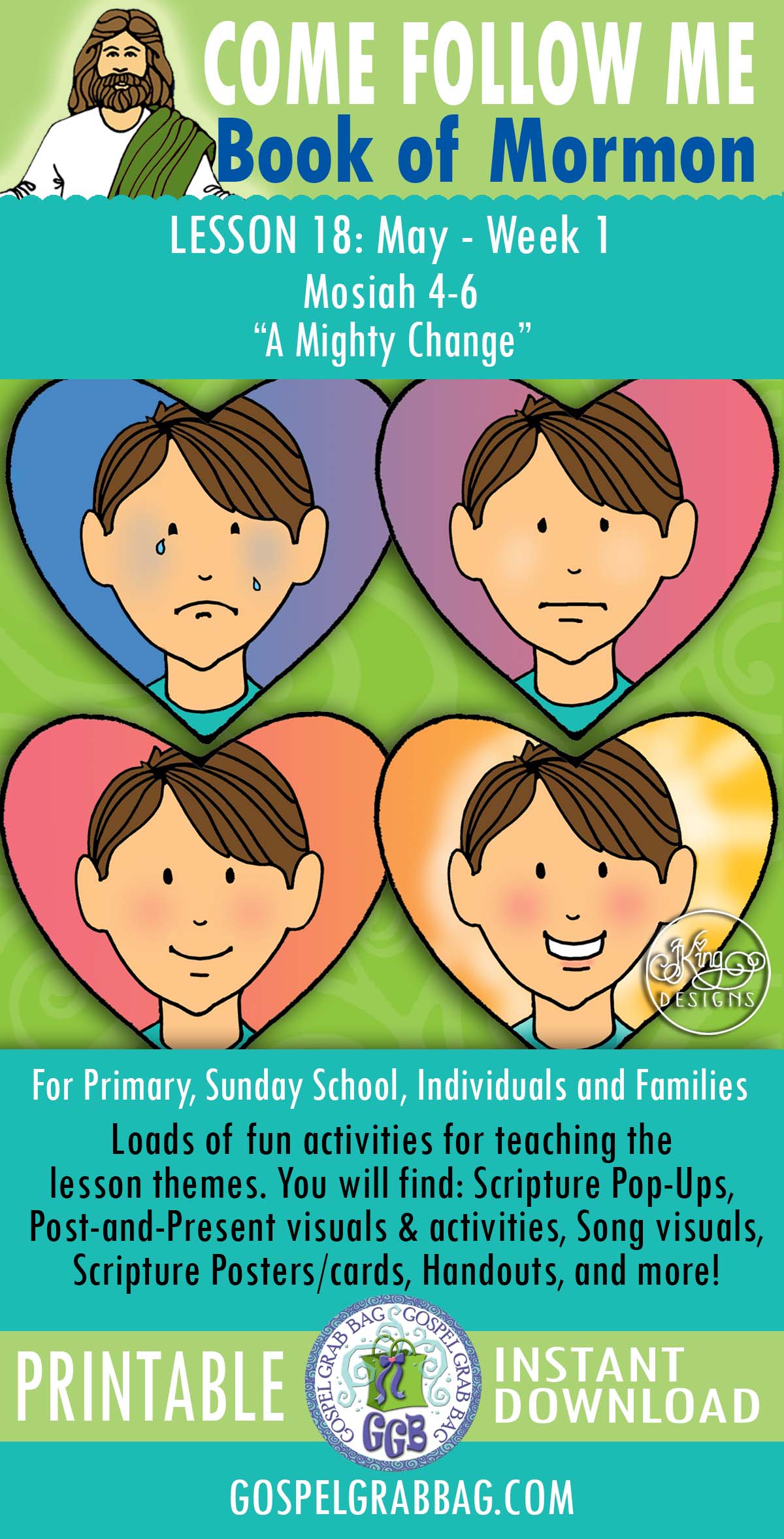 COME FOLLOW ME – Book of Mormon lesson activities – MAY (week 1) TOPIC ...