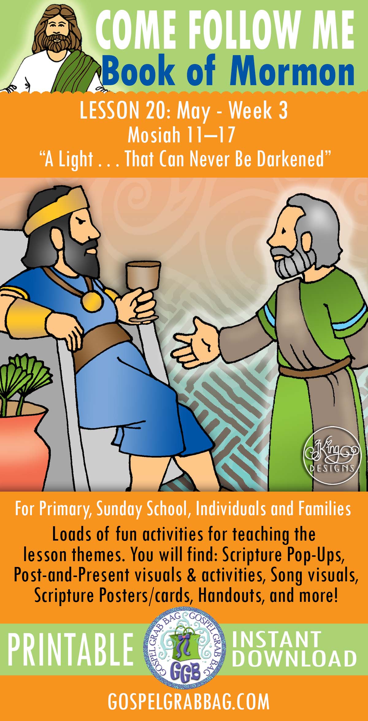 COME FOLLOW ME – Book of Mormon lesson activities – MAY (week 3) TOPIC ...