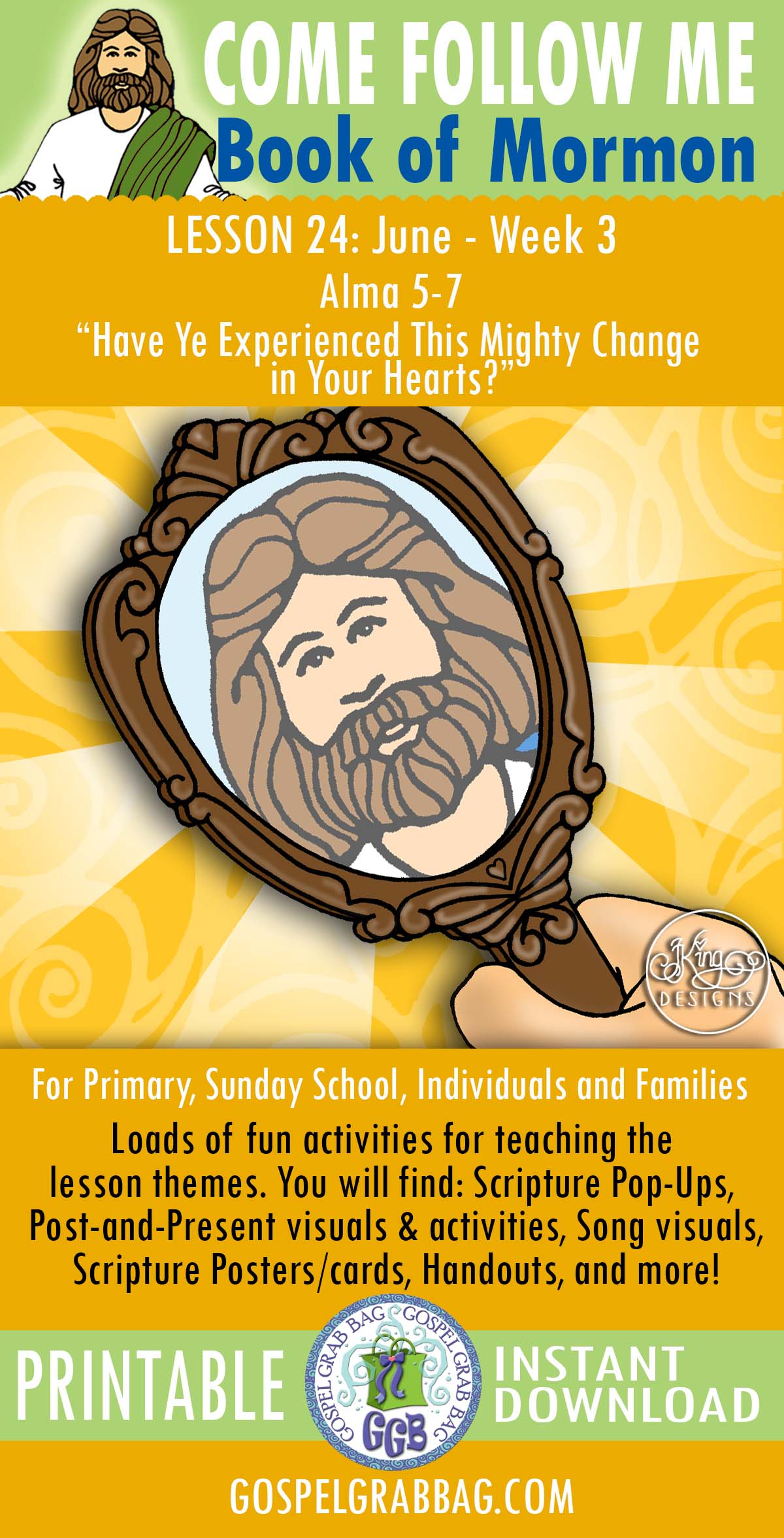 COME FOLLOW ME – Book of Mormon lesson activities – JUNE (week 3) TOPIC ...
