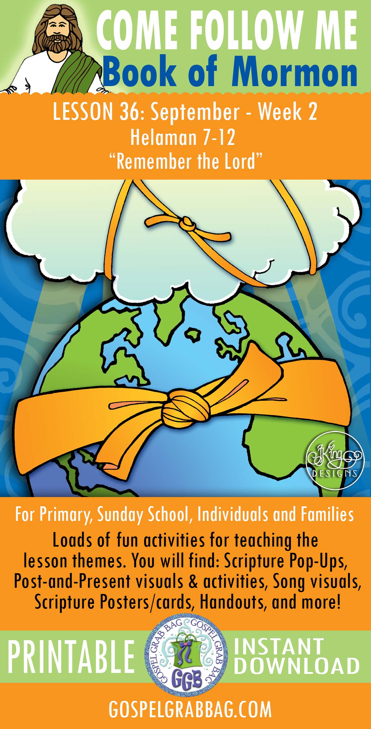 COME FOLLOW ME – Book of Mormon lesson activities – SEPTEMBER (week 2 ...