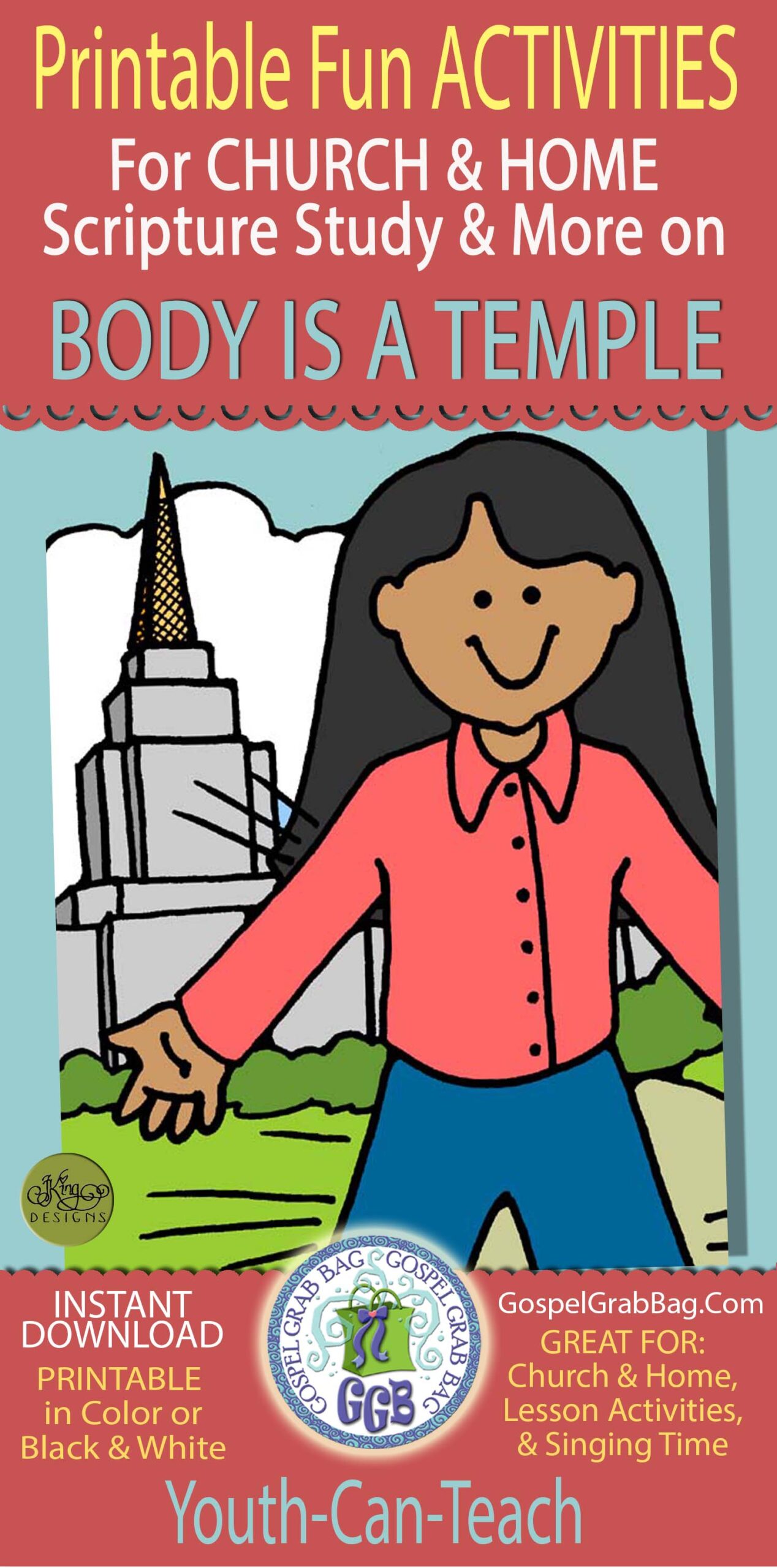 B, W - INDEX: Body (My Body is a Temple) & Word of Wisdom ACTIVITIES ...