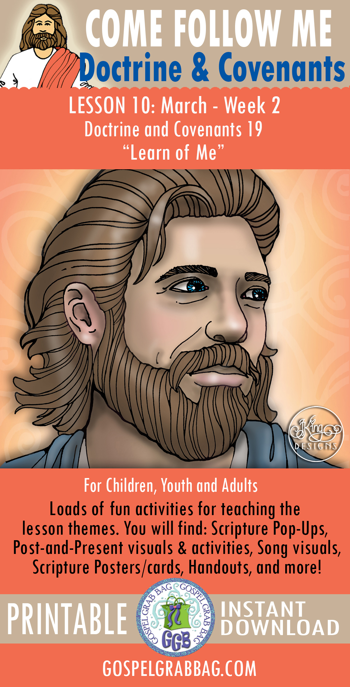 COME FOLLOW ME Doctrine and Covenants – MARCH Lesson 10 “Learn of Me” D ...