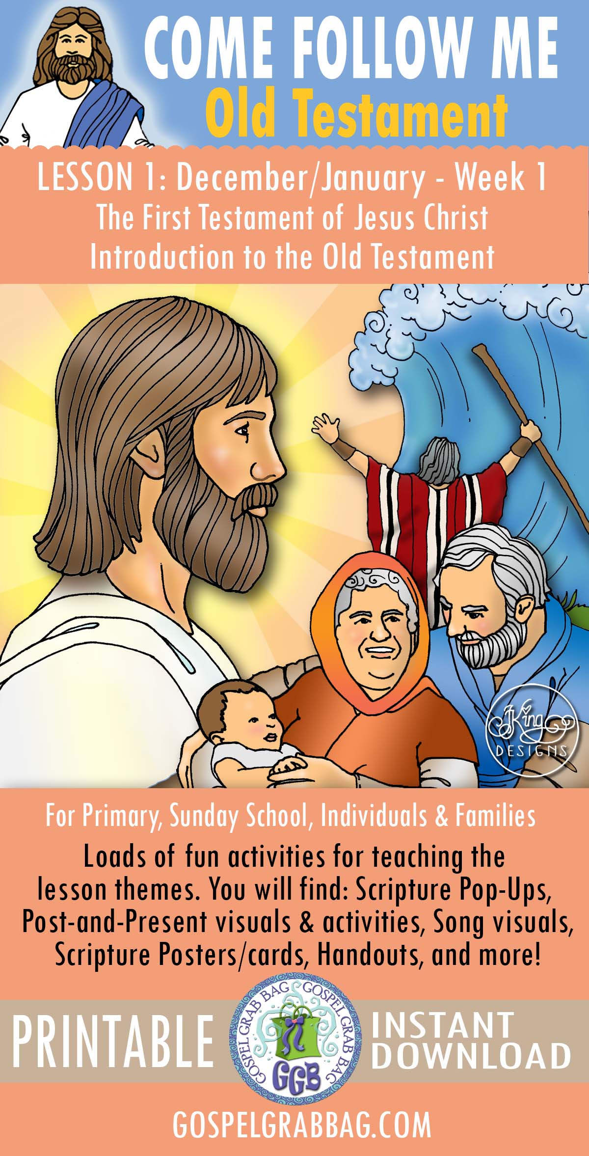 COME FOLLOW ME Old Testament – JANUARY (week 1) Lesson 1 Introduction ...